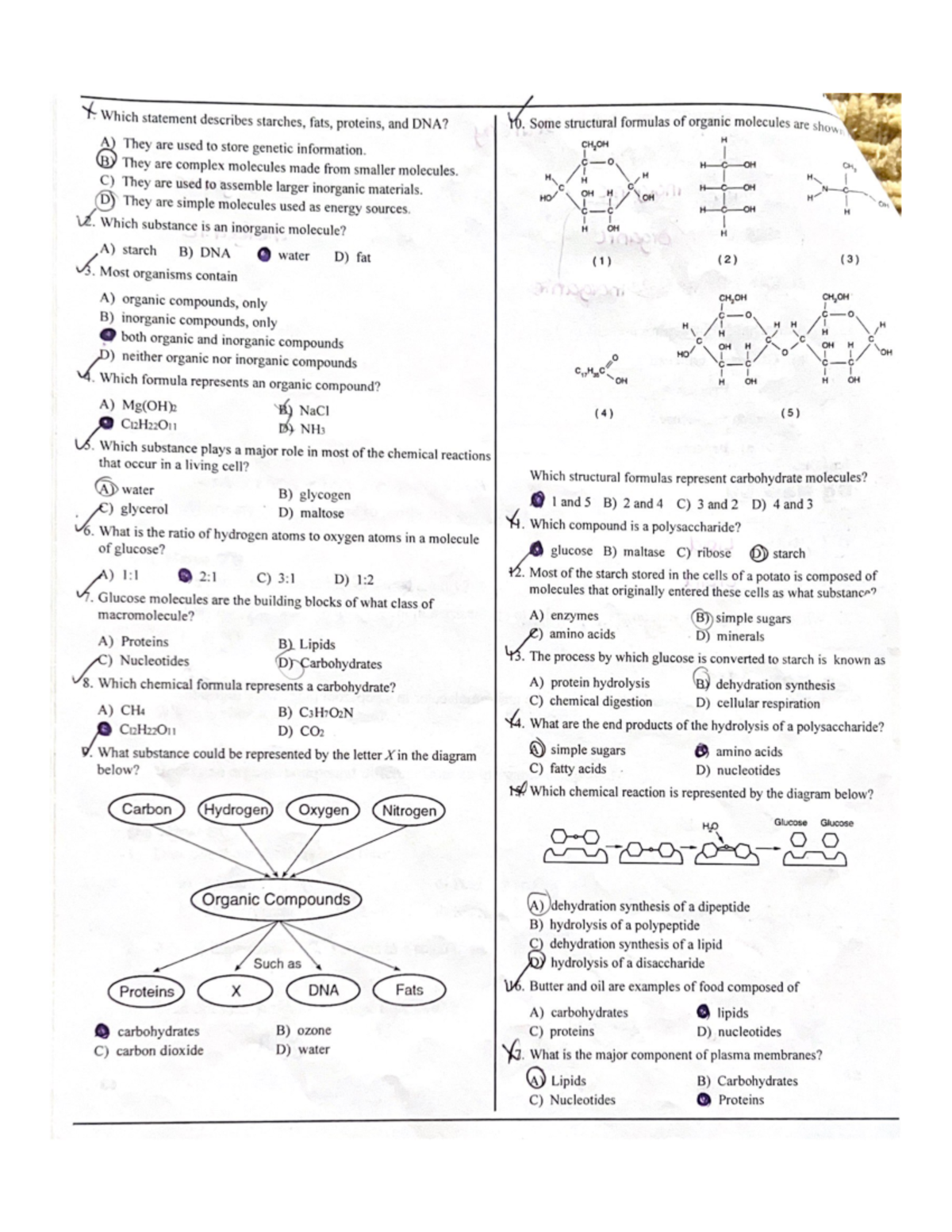 chemistry101- practice questions - Studocu