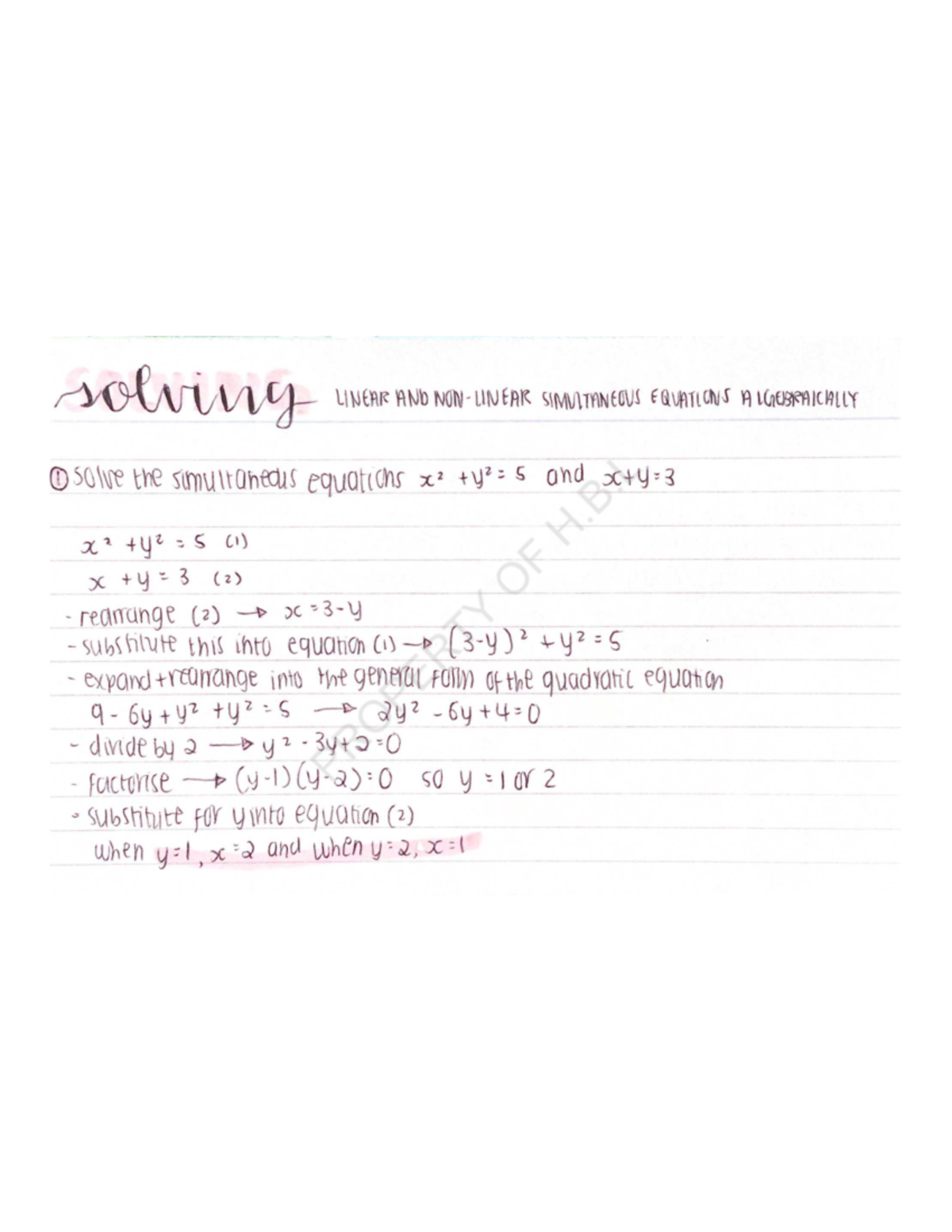 Math3Product Merge - Simple math GSCE notes - Studocu