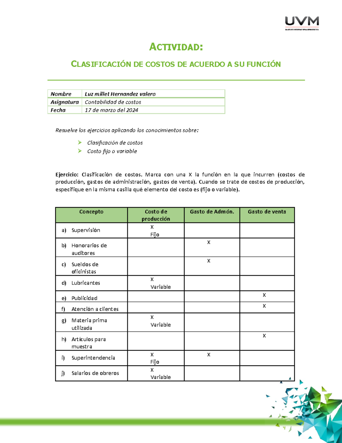 A2 LMHV.pdf 3 - Tarea 2 de contabilidad de costos - ACTIVIDAD ...