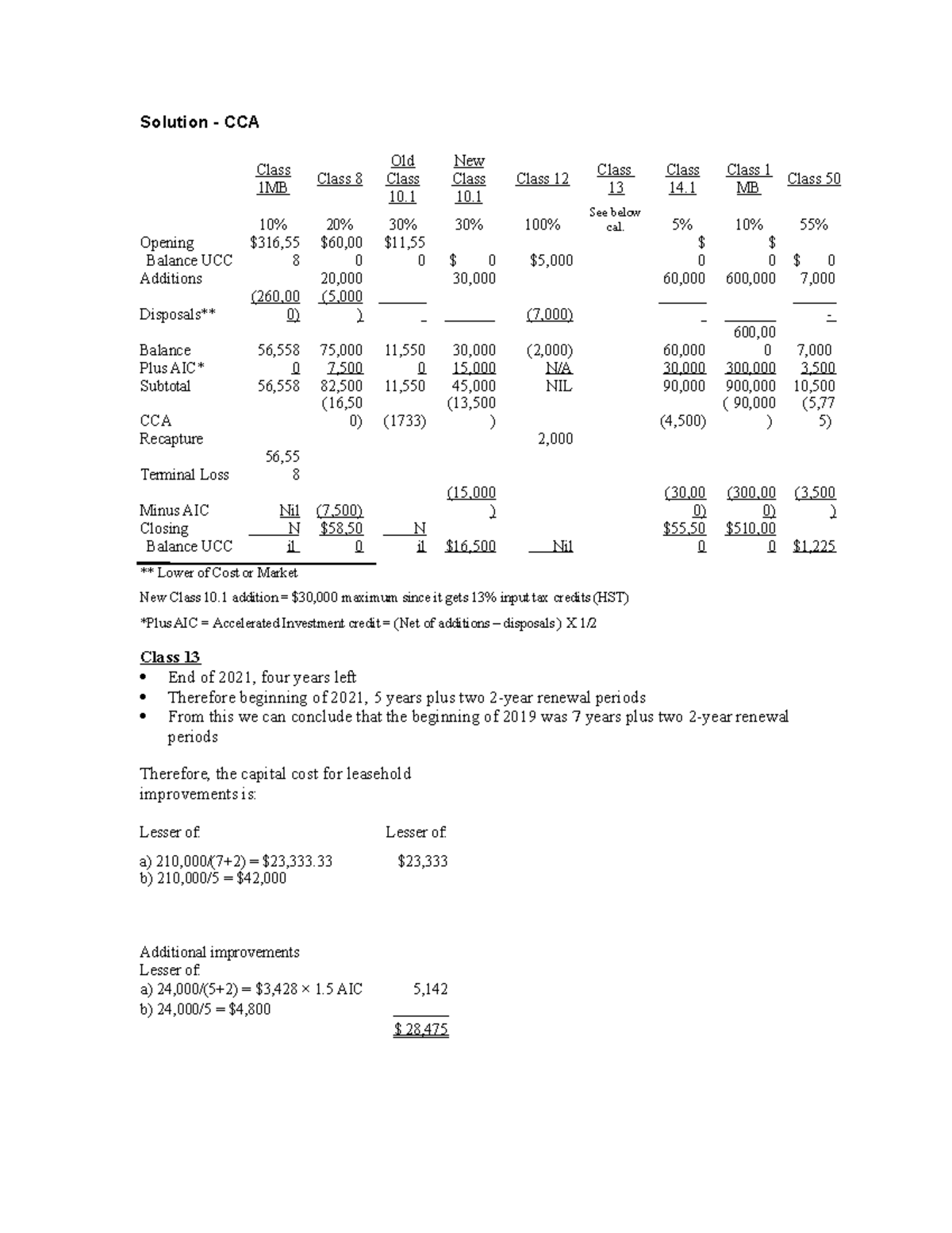 Solution - CCA - questionszz - Solution - CCA Class 1MB Class 8 Old ...