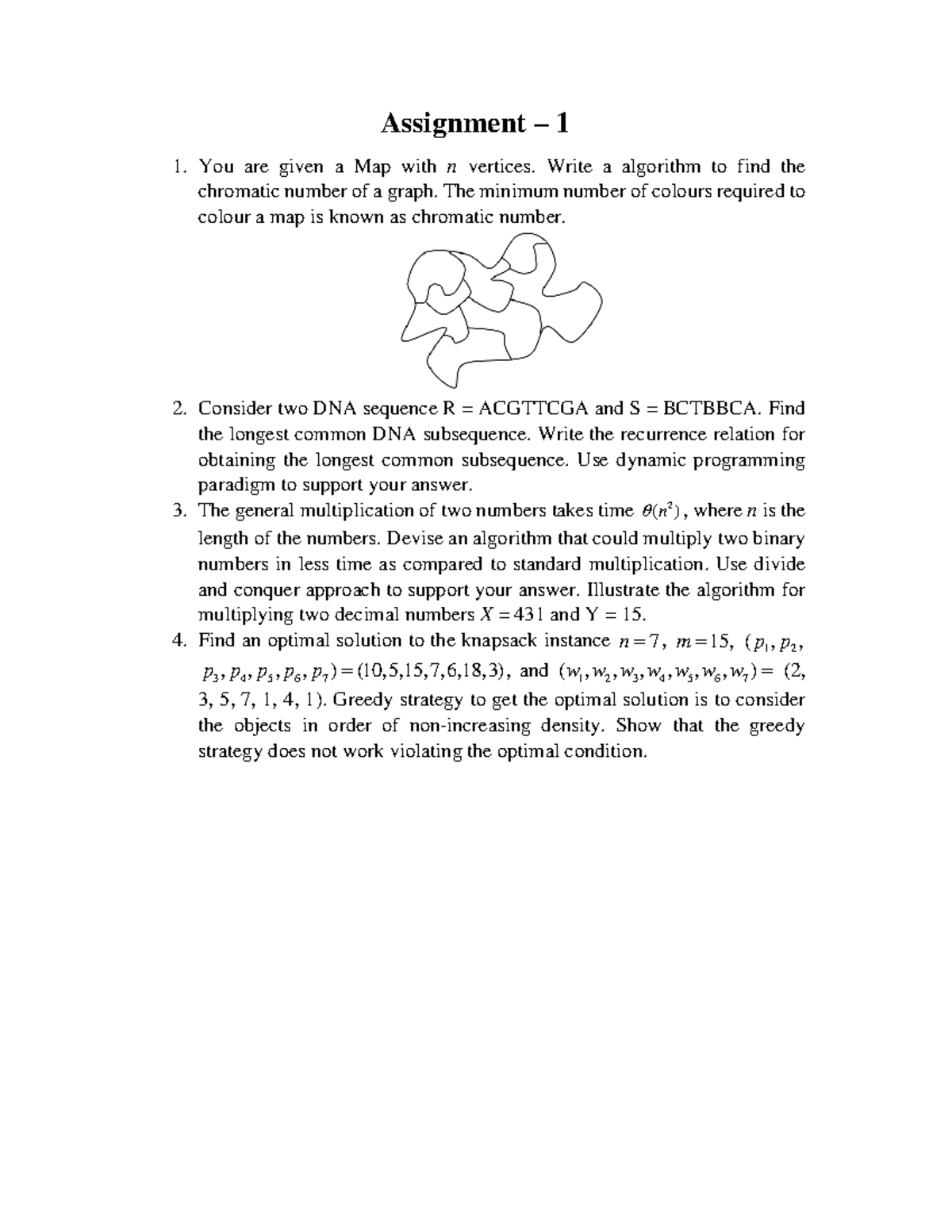 VL2022230502864 DA - ASSIGNMENTS - Assignment – 1 You are given a Map with n vertices. Write a ...