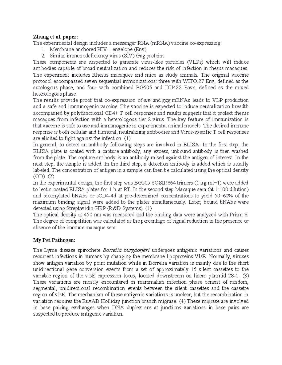 Journal Entry Week 12 - Zhang et al. paper: The experimental design ...