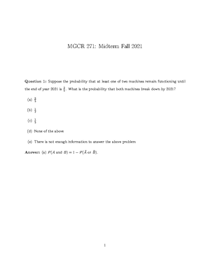 Practice problems - Chapter 4 Probability - CHAPTER 4 PROBABILITY: THE ...