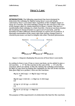 Decomposition of Hydrogen Peroxide Lab Report - Decomposition of ...