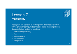 Lesson 10 - Using Sequential and State-Based Designs - Recognize the ...