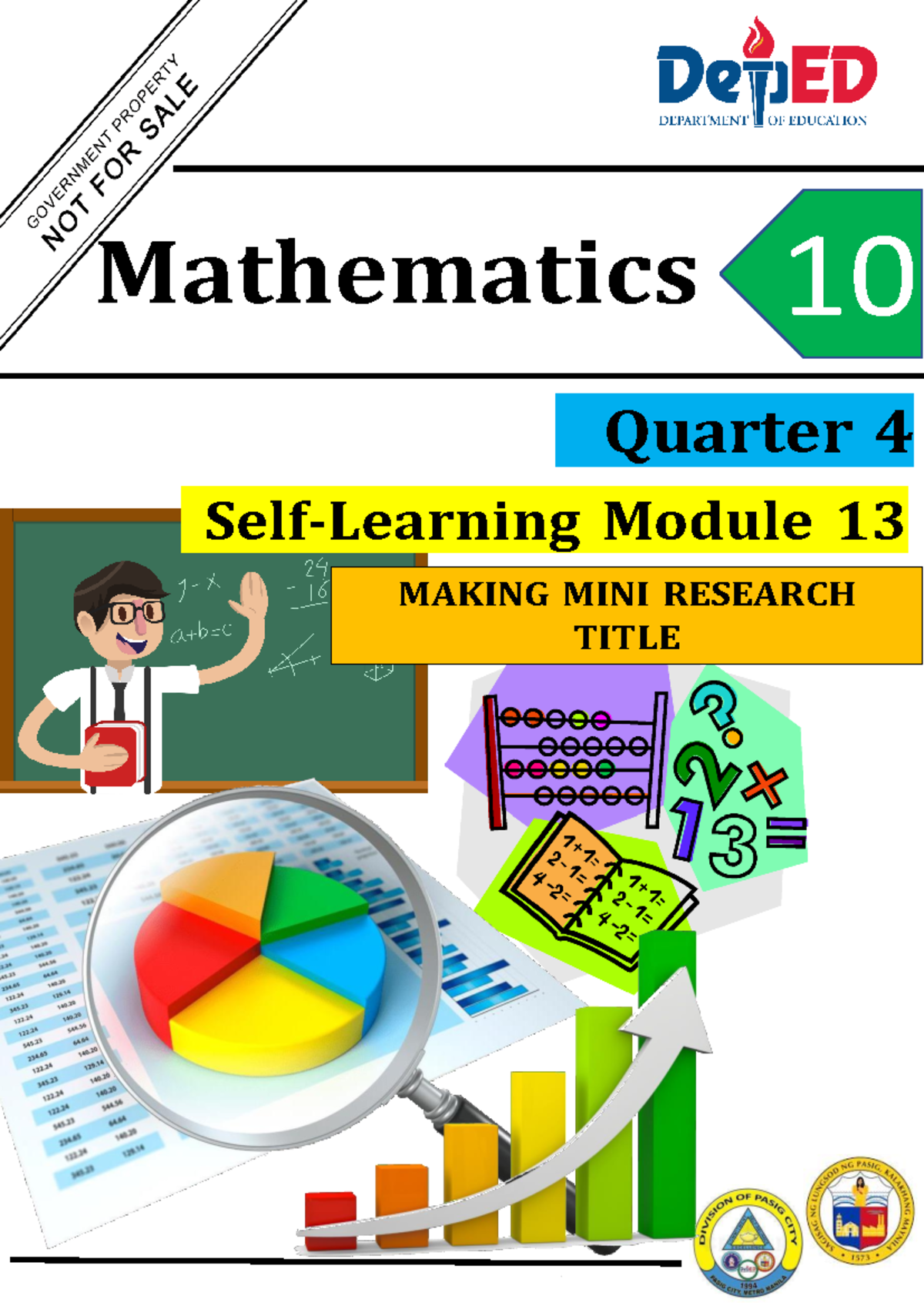 Module 13 - mmm - MAKING MINI RESEARCH TITLE Mathematics 10 Quarter 4 ...