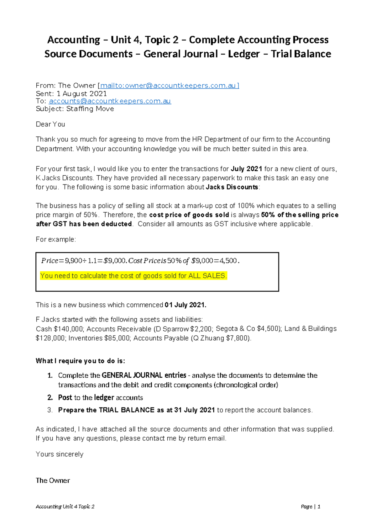 01 U4T2 Source Docs Jacks Discounts - Accounting – Unit 4, Topic 2 ...