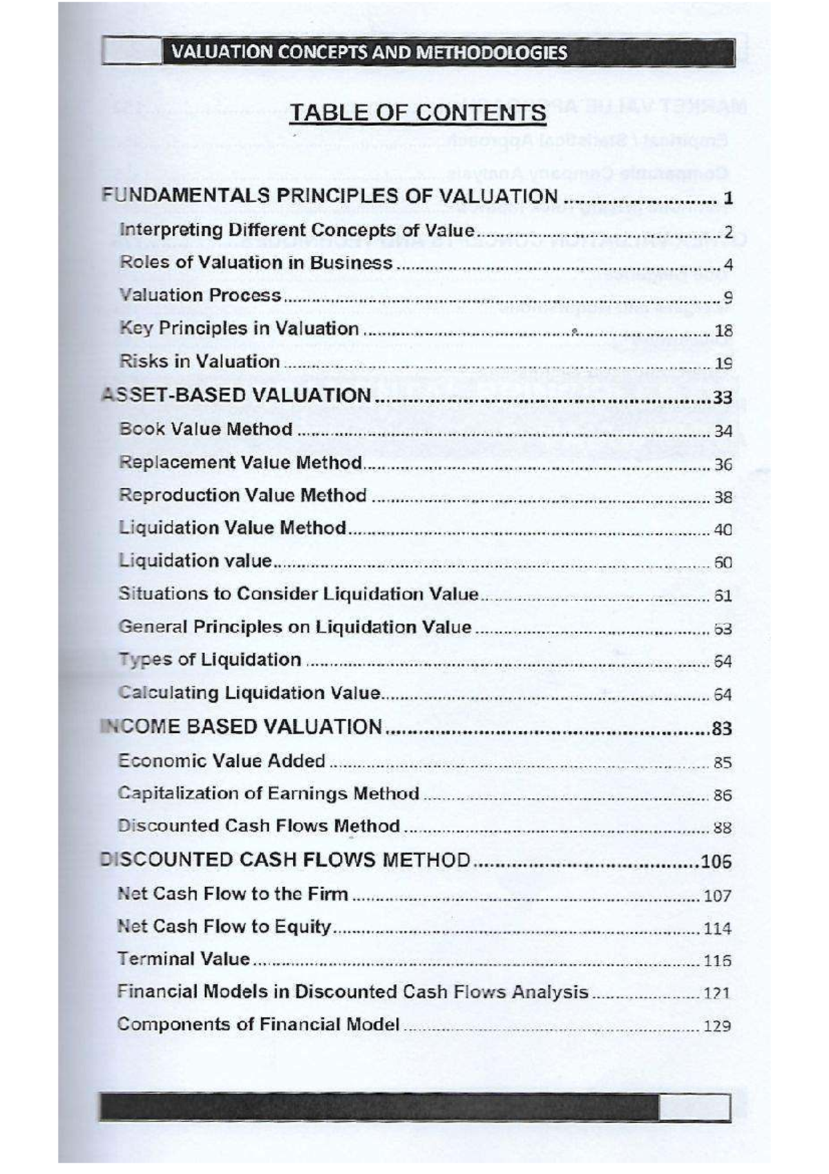 Valuation book - Accountancy - Studocu