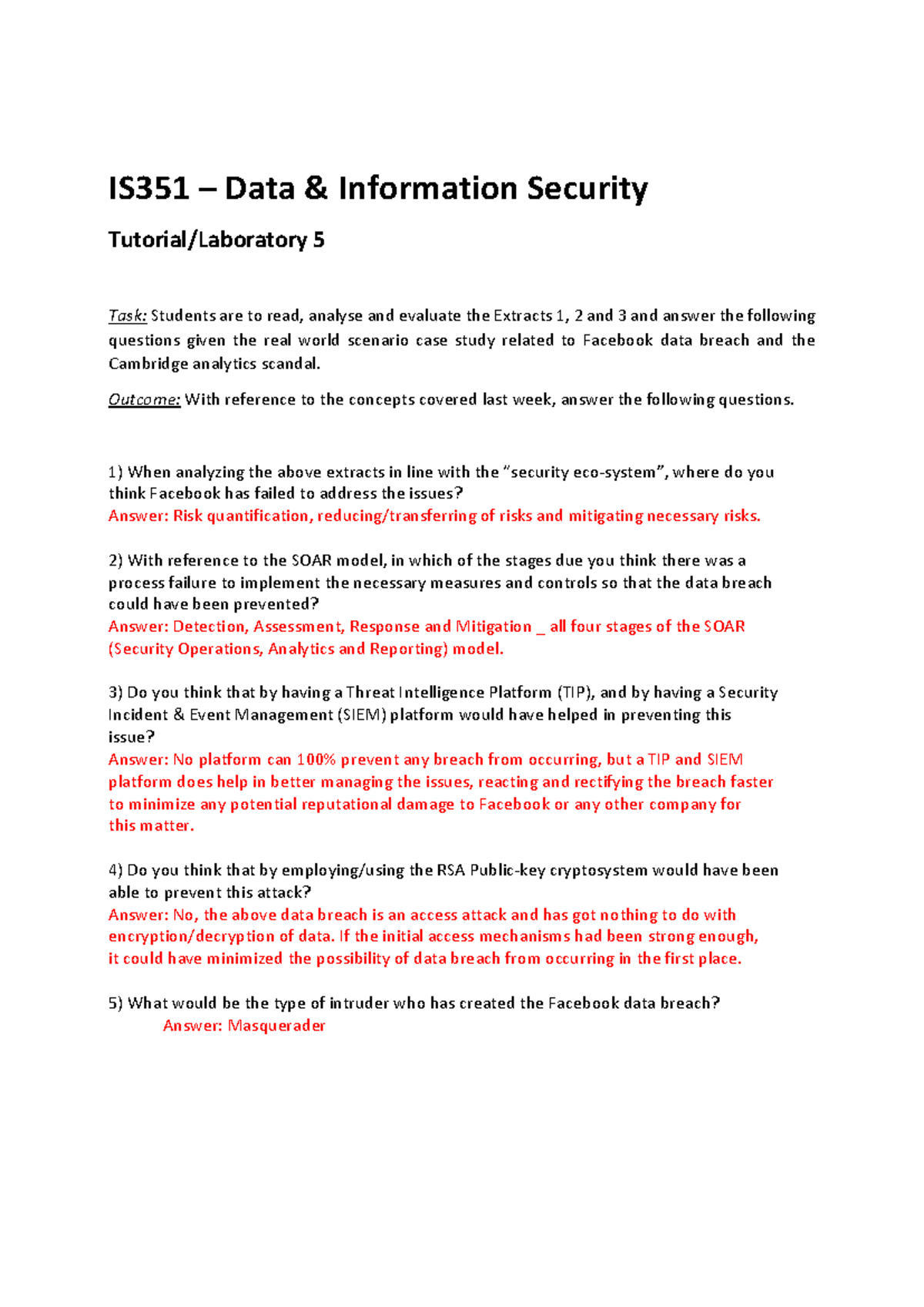 Lab 5 Solutions - /// - IS351 – Data & Information Security Tutorial ...