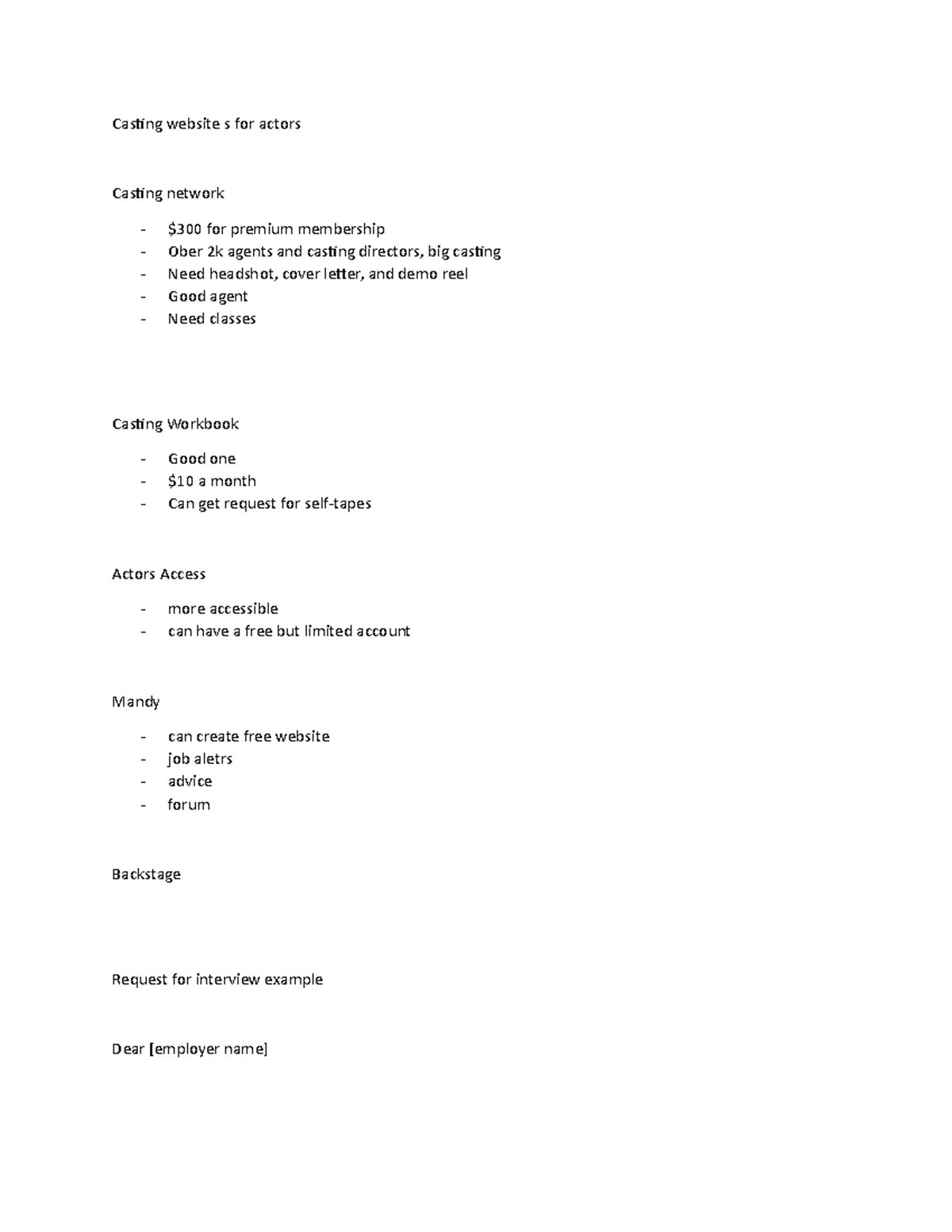 Finding acting jobs - Casting website s for actors Casting network $300 ...