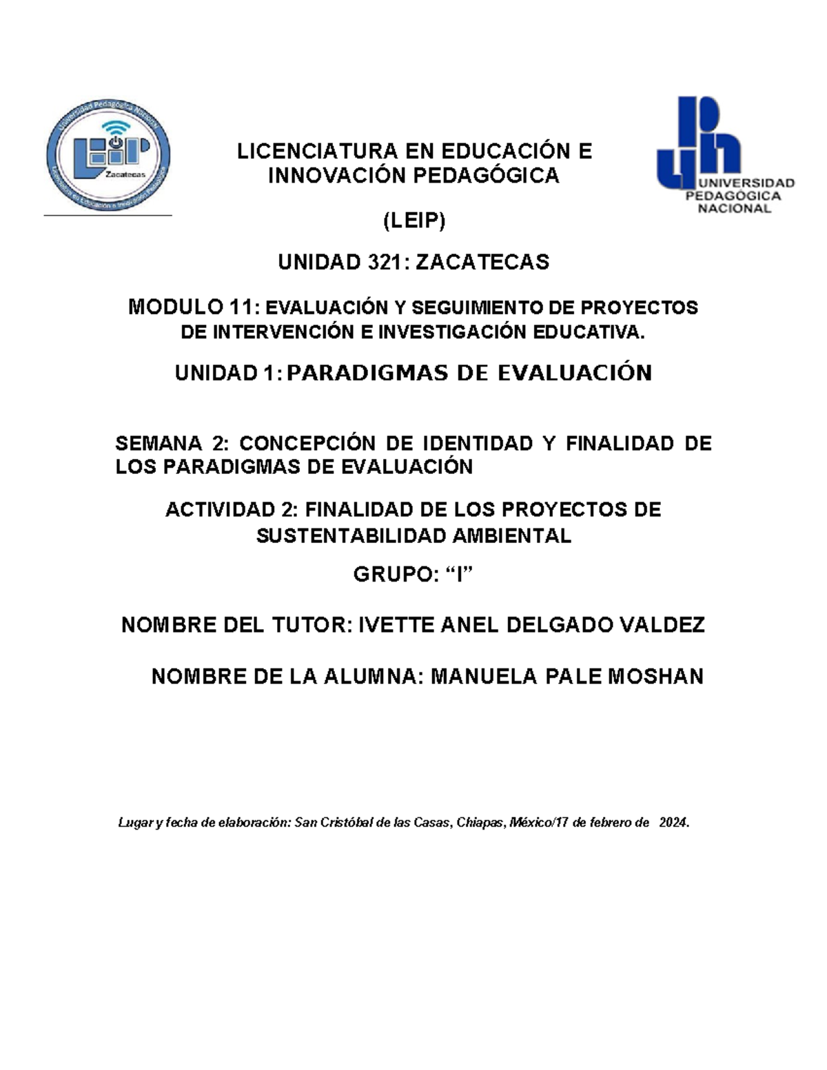 MPM proyecto - bmnb,bbbbbbbbbbbb - LICENCIATURA EN EDUCACIÓN E ...
