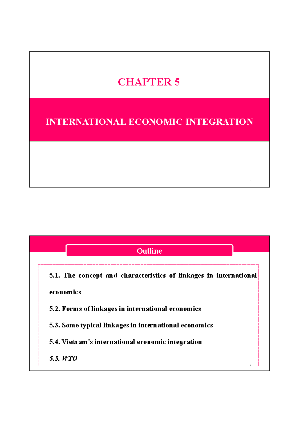C5 IER 2024 SV - slide c5 - INTERNATIONAL ECONOMIC INTEGRATION CHAPTER ...