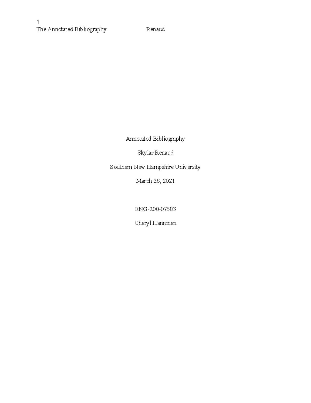 Annotated Bibliography - Kaplan (2019 May 15) Effect of exercise on ...
