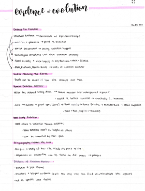Biology Study guide 8 - notes for module 8 - Immutability of species ...