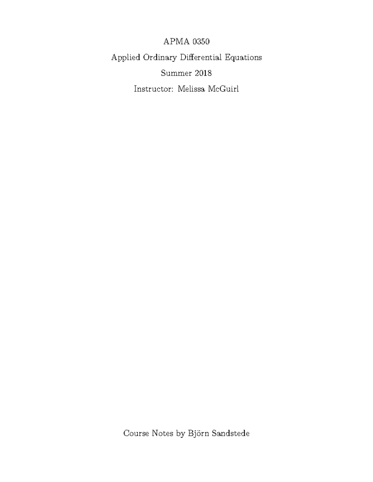 Chapter 3 Numerical Approximation Methods Apma 0350 Applied 4301