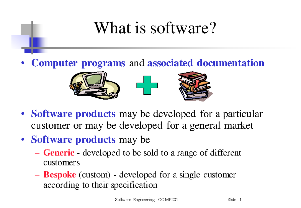 2. Lecture 2 myths and crisis - What is software? Computer programs and associated documentation ...