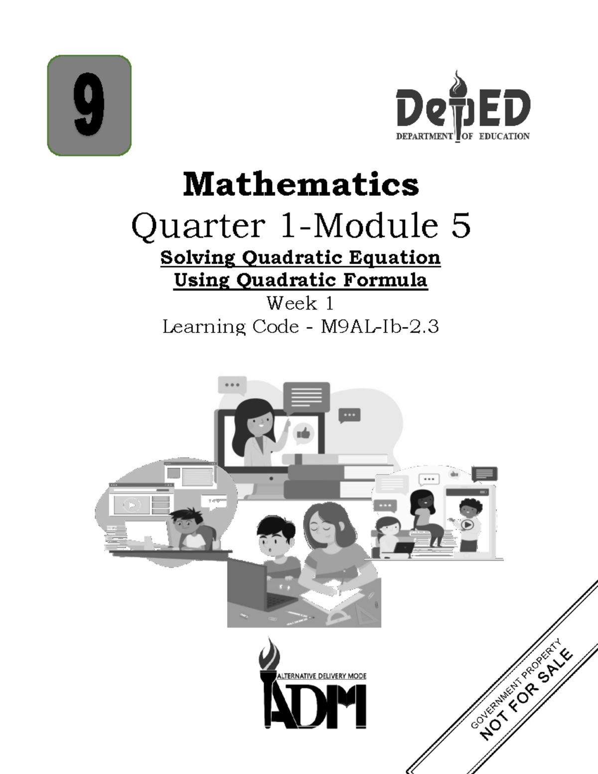 Math9 Quarter 1 Module 5 Final-V3-1 - Mathematics Quarter 1-Module 5 ...