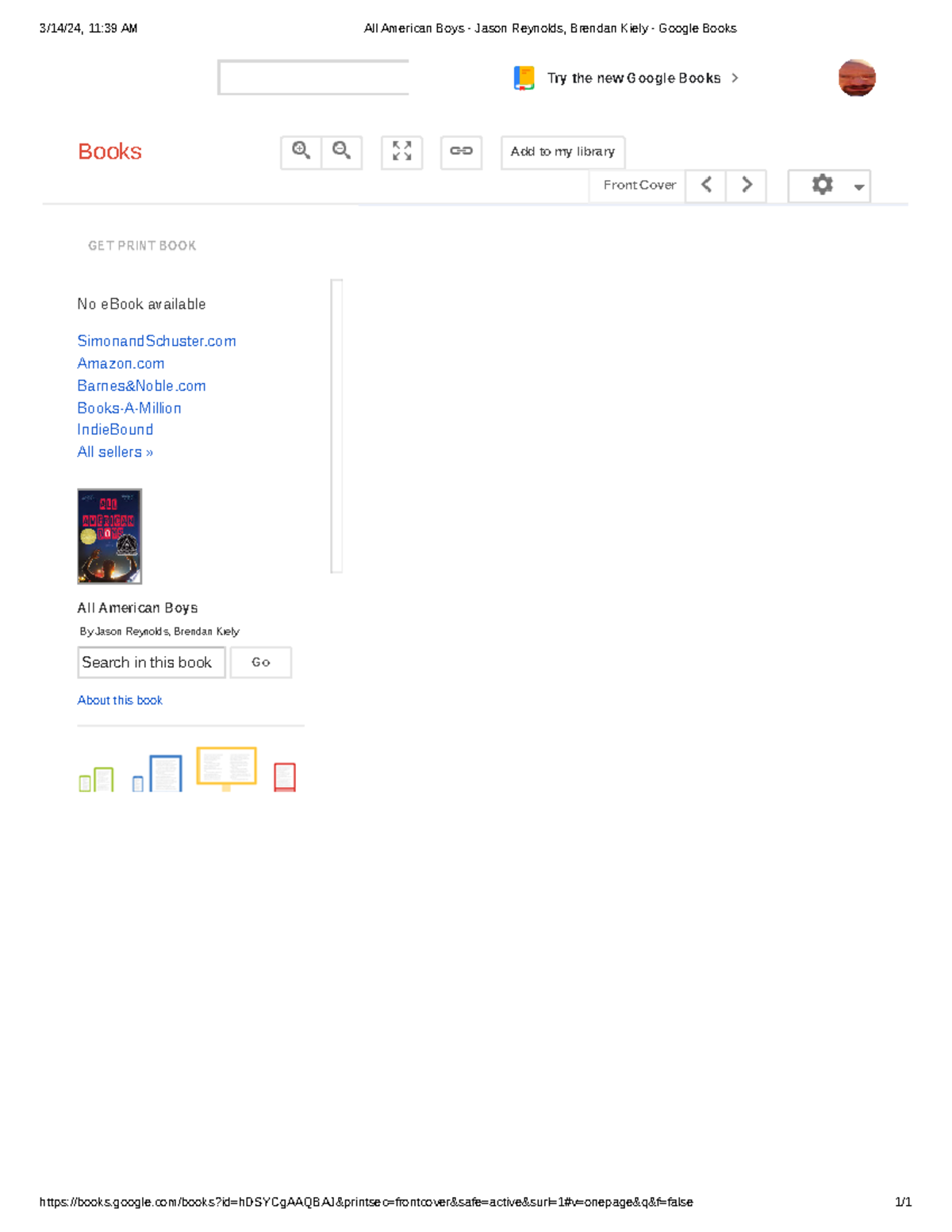 All American Boys - Jason Reynolds, Brendan Kiely - Google Books ...