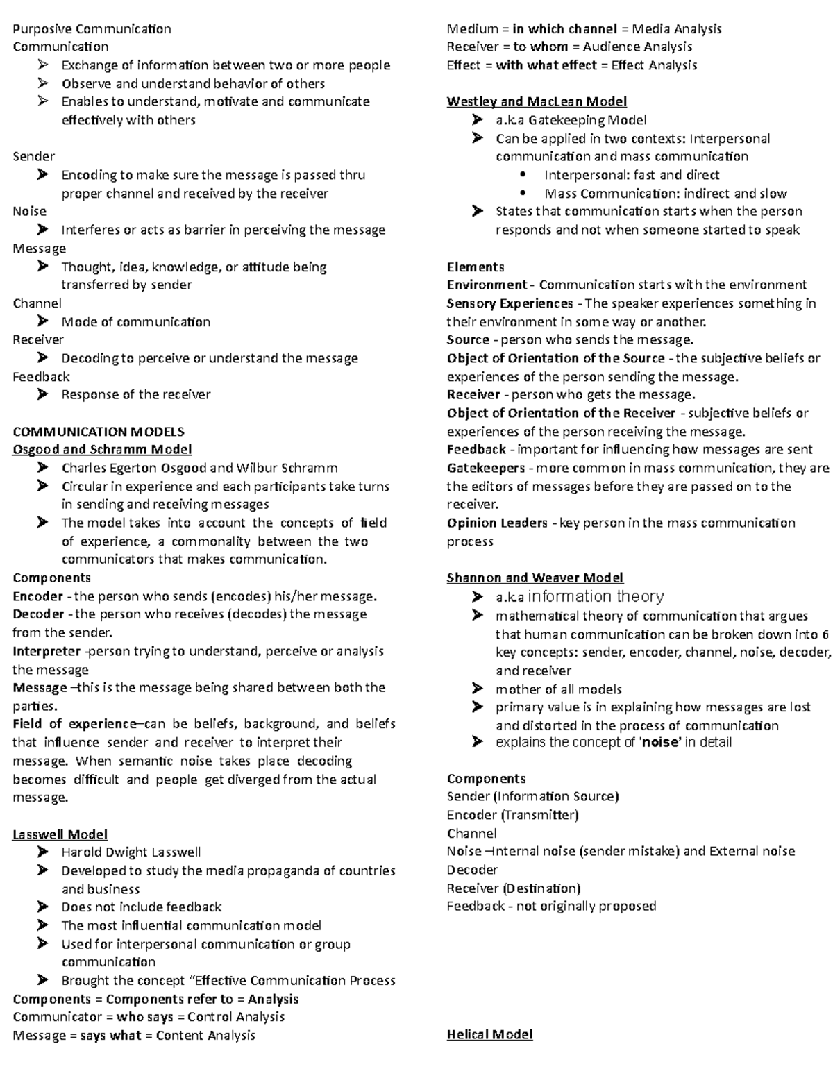 Purposive-Communication-Summary - Purposive Communication Communication ...