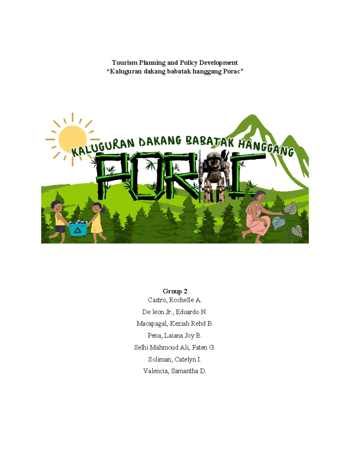 TPPD- Final-REQ 2 - Reviewer - Tourism Planning and Policy Development ...