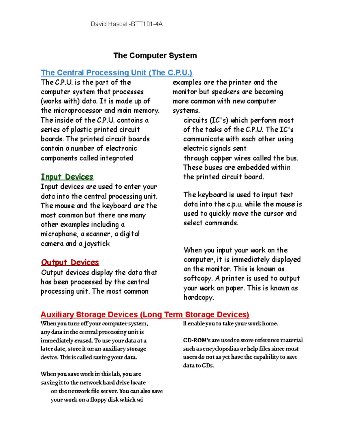 S David Hascal - April 22, 2022 - Columns Exercise 1 - David Hascal ...