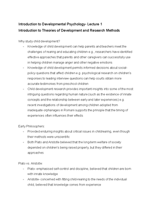 Physical and Cognitive Development in Infancy - Introduction to ...