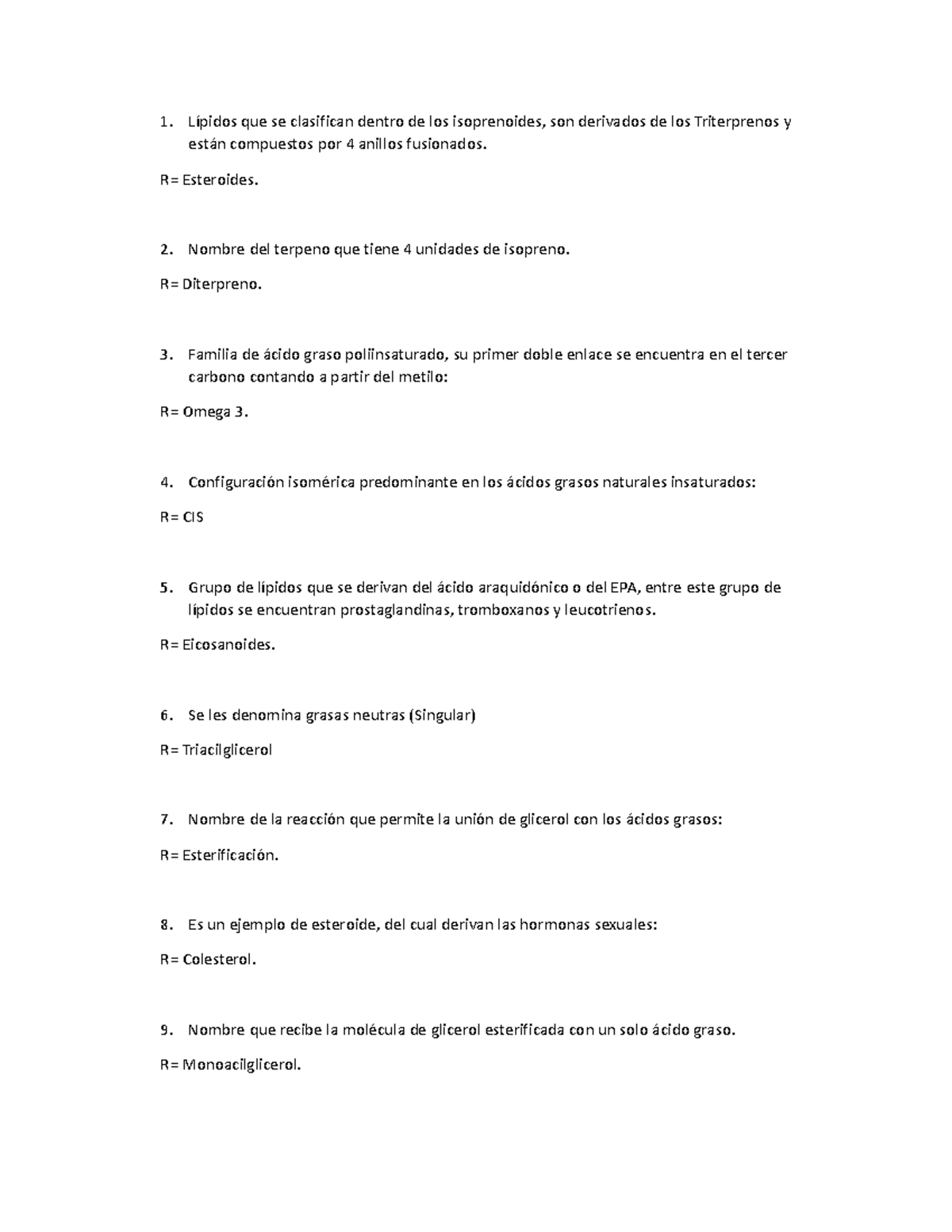 Lipidos - Lípidos que se clasifican dentro de los isoprenoides, son ...