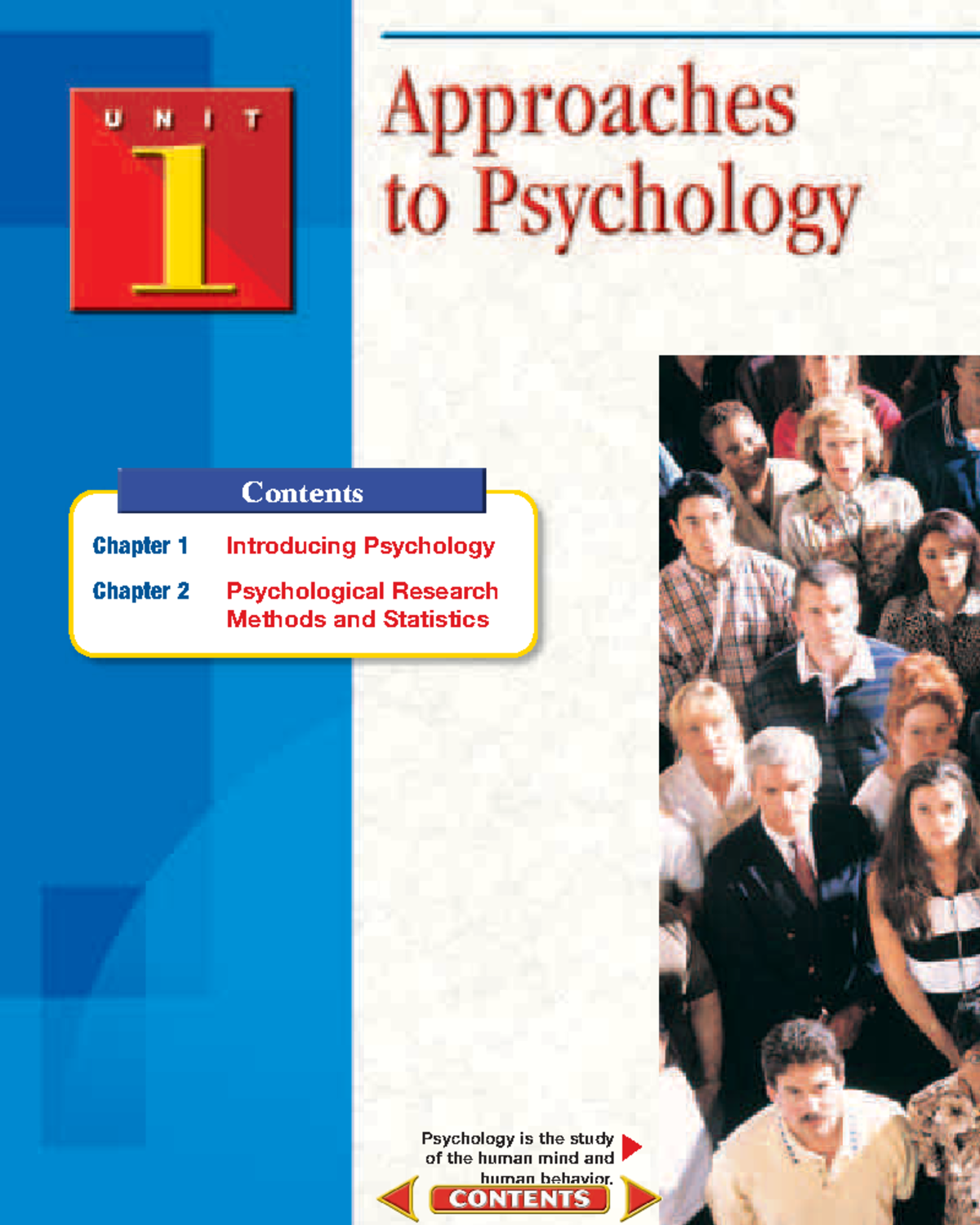 Chap01 - PSY 110 - Psychology is the study of the human mind and human behavior. Chapter 1 - Studocu