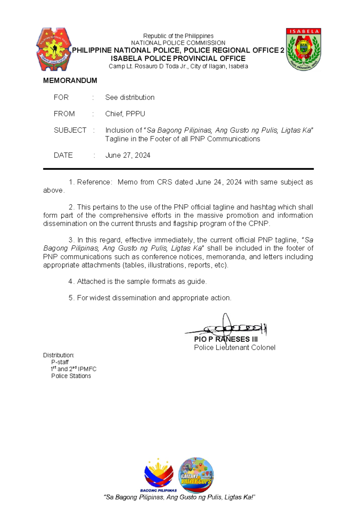 79. Inclusion of Bagong Pilipinas, Ang Gusto ng Pulism Ligtas Ka ...