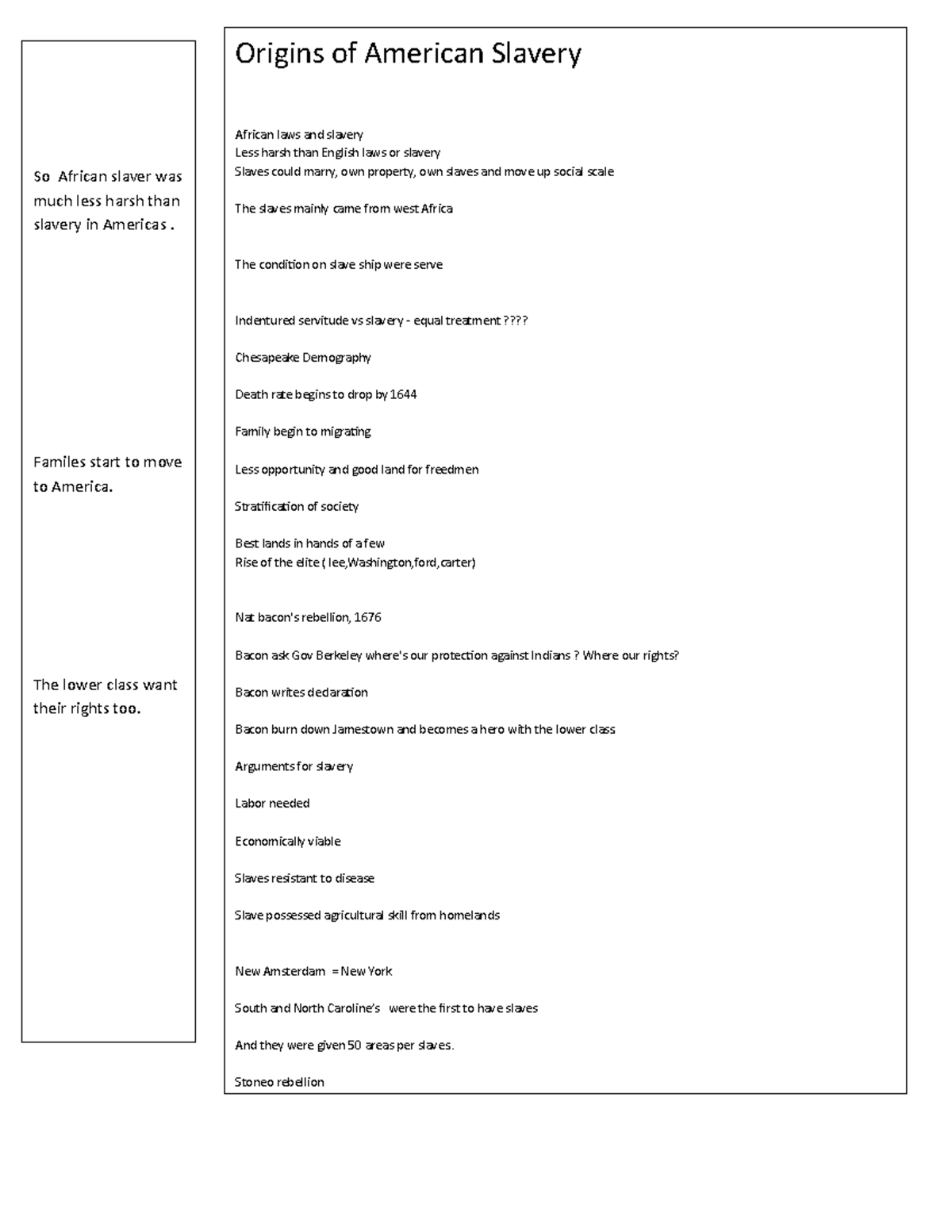Origins of america slavery - Origins of American Slavery So African ...