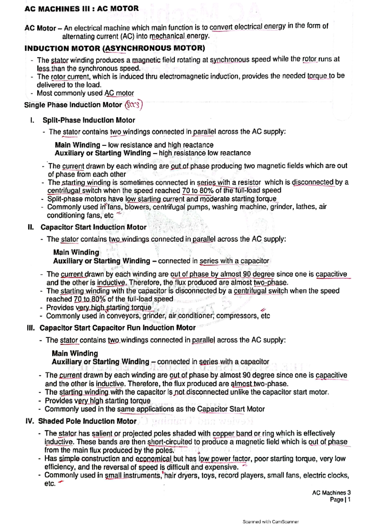 AC-Motors - None - AC MACHINES : AC MOTOR AC Motor An electrical ...