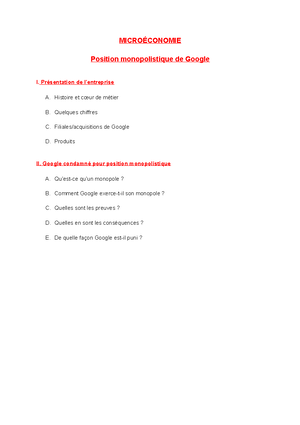 Analyse microécomique cours - Fiche 1 L’analyse microéconomique I ...