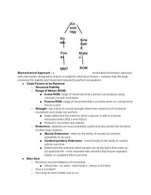 Theory Week 7 - 10/22 - OT Process - Lecture Notes 10/22/19 OT Process ...