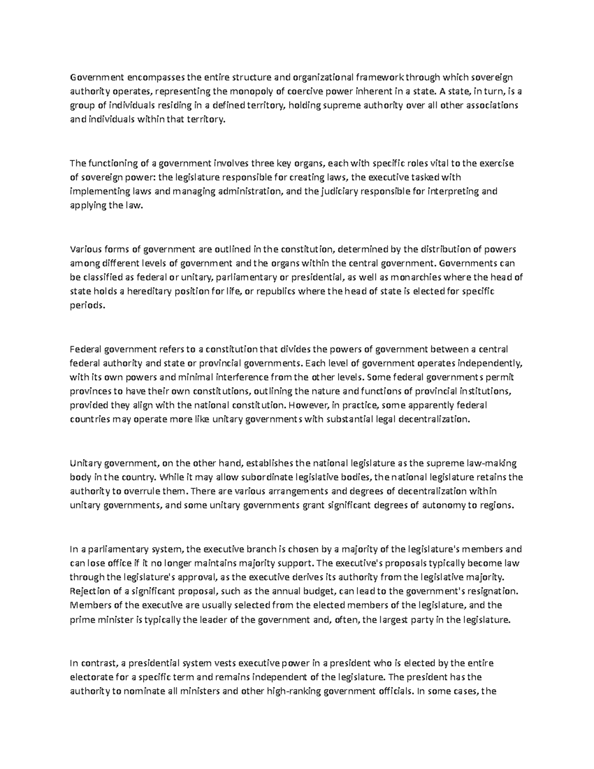 PA assignment - Public Administration - Studocu