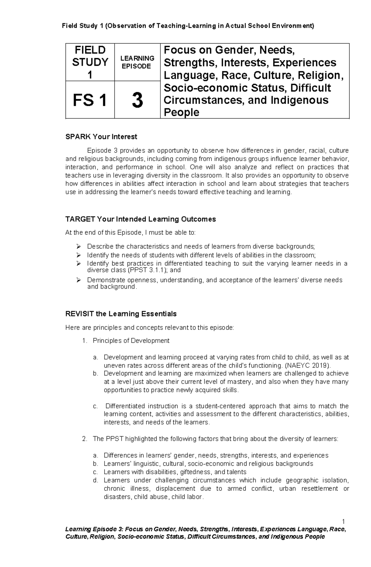 EP3- FS1 Focus-on-Gender-Needs-Strengths-Interests-Experiences-Language ...