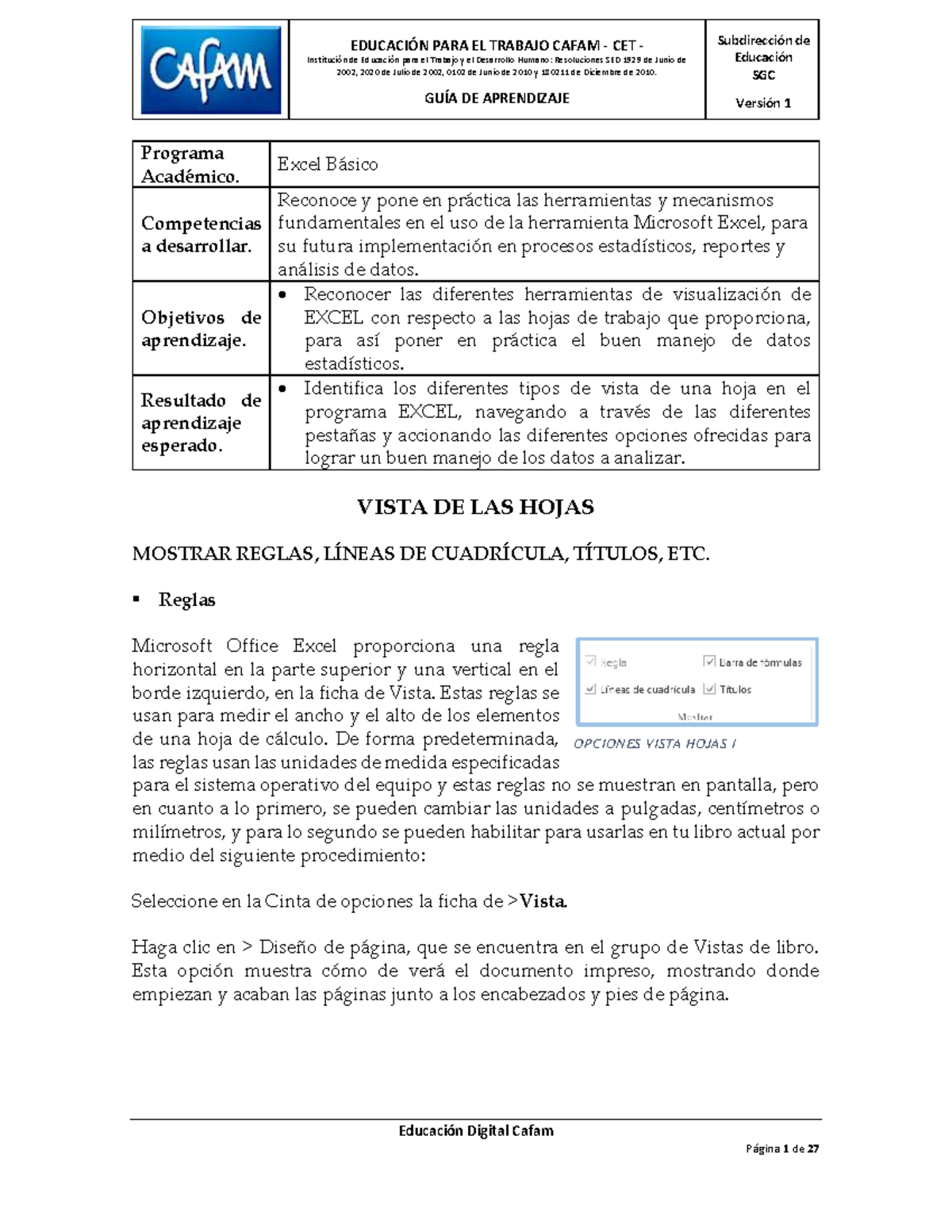 4 - TECNICAS - EducaciÛn Digital Cafam EDUCACI”N PARA EL TRABAJO CAFAM ...