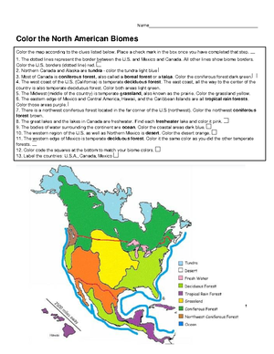 03 biomes chart answer key - ANSWER KEY: Terrestrial Biomes ...