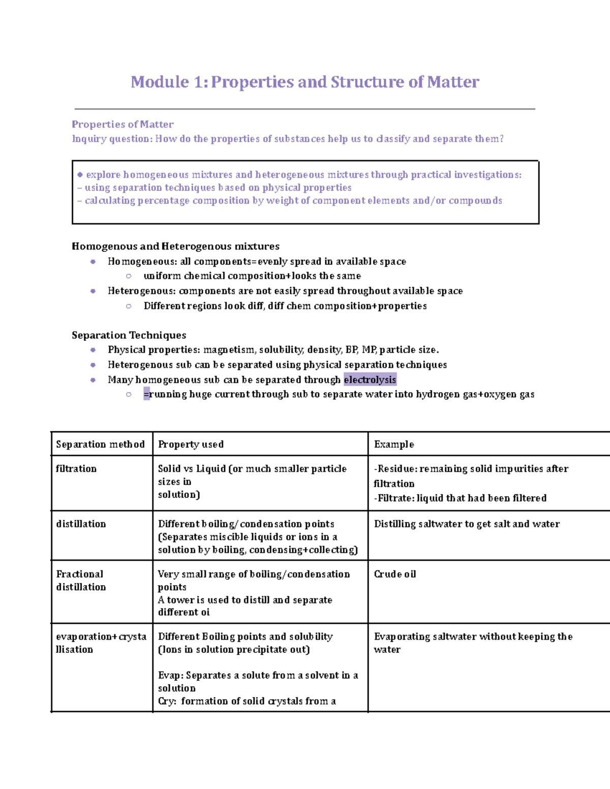 Upload chem mod 1 iq1-3 - prelim chem mod 1 notes - Module 1 ...
