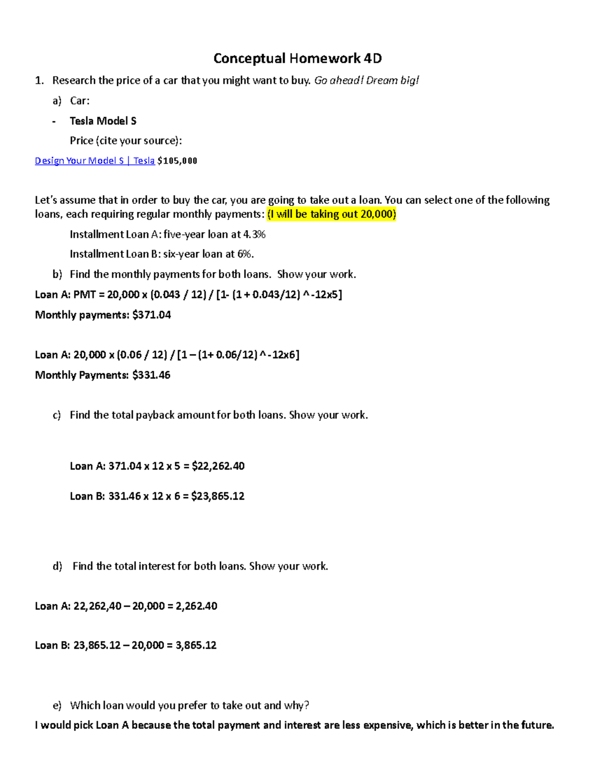 Conceptual HW 4D done - mgf - Conceptual Homework 4D 1. Research the ...