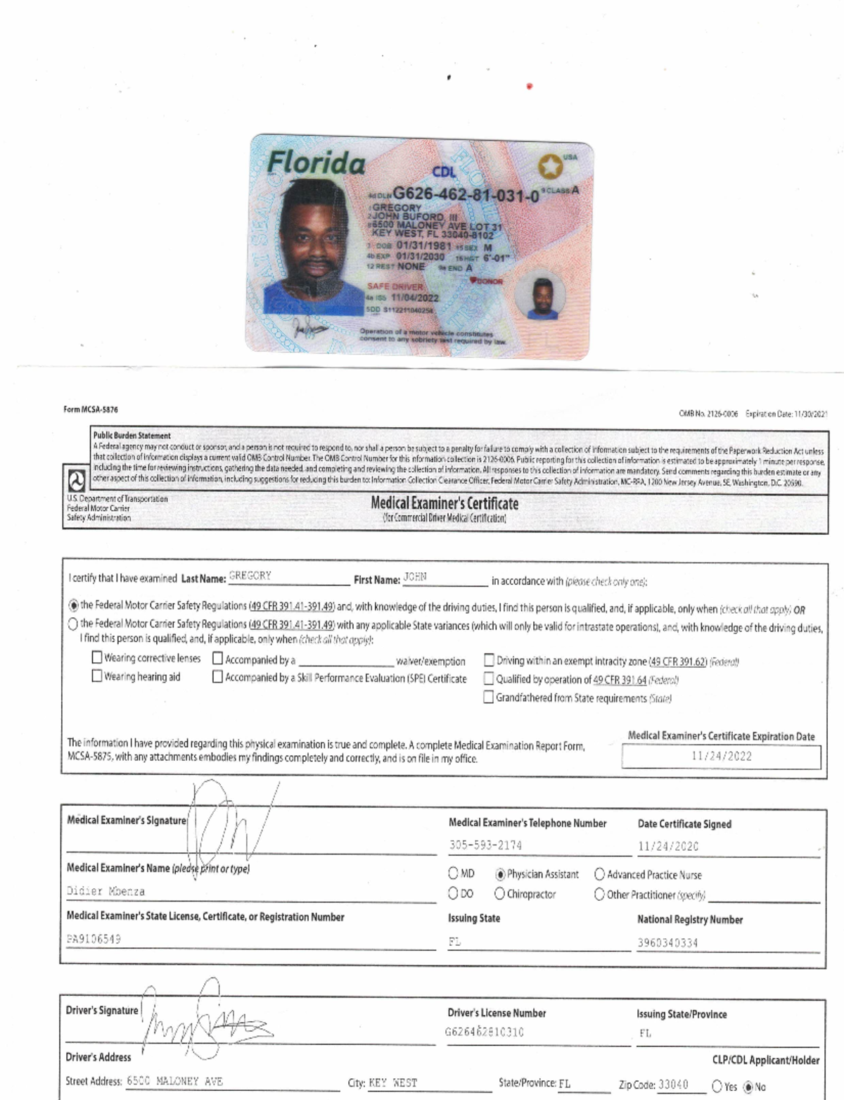 CDL,Medical Card - Ciencias Experimentales - Studocu