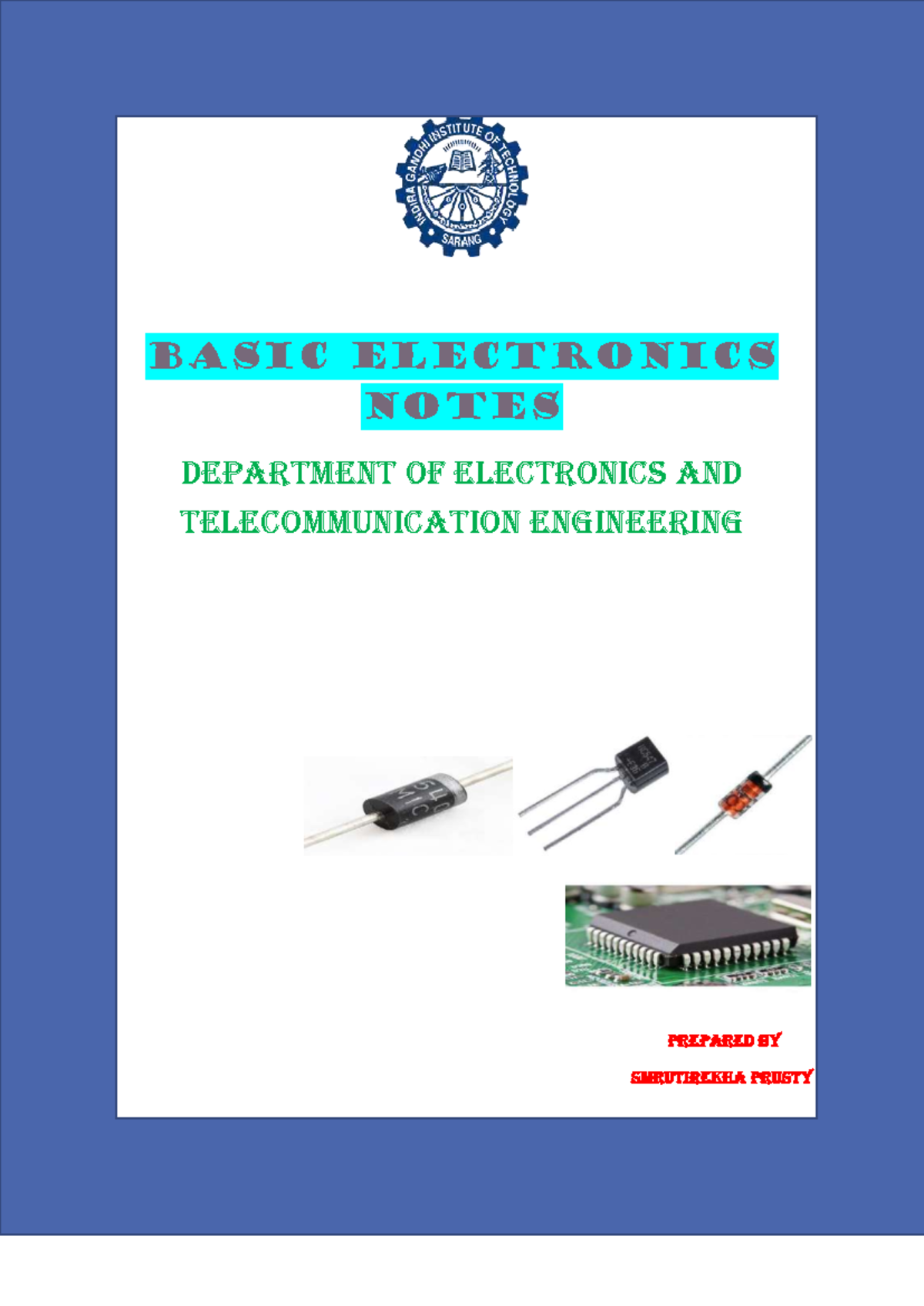 Basic electronics note-2nd sesmester btech compressed 1589976528 ...