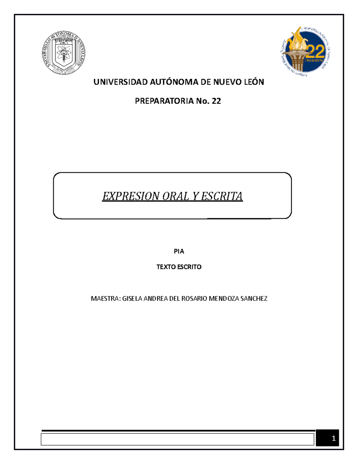 Evidencia PIA - n kn bkn n - UNIVERSIDAD AUTÓNOMA DE NUEVO LEÓN ...