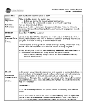 SAS 3 Leadership - Sas - Student Activity Sheet Lesson 3 This document ...