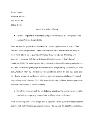 Complete Week 5 Assessment, Letter to Your Future Self - SS1000 Student ...