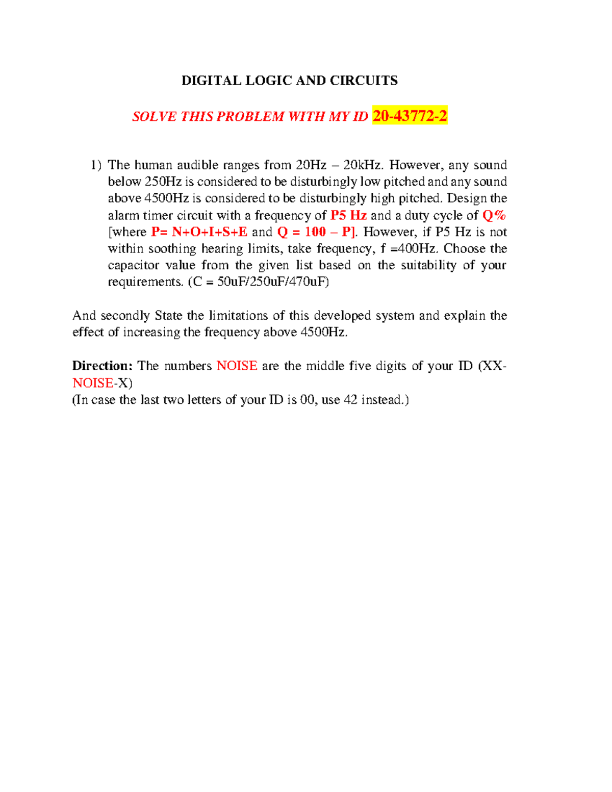 Digital Logic AND Circuits 2 - DIGITAL LOGIC AND CIRCUITS SOLVE THIS ...