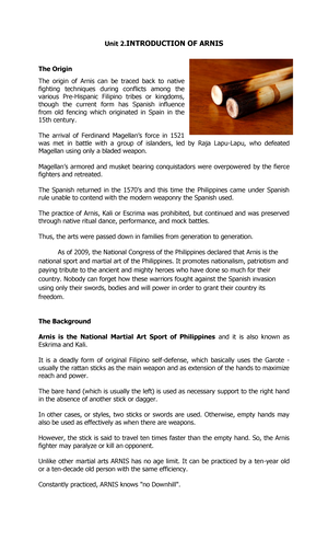 Rules and Regulations - ARNIS COMPETITION RULES ARNIS COMPETITION RULES ...