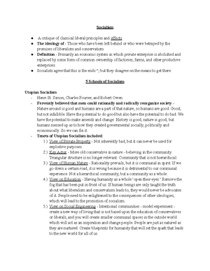 Notes - Introduction to Political Ideologies What is a political ...