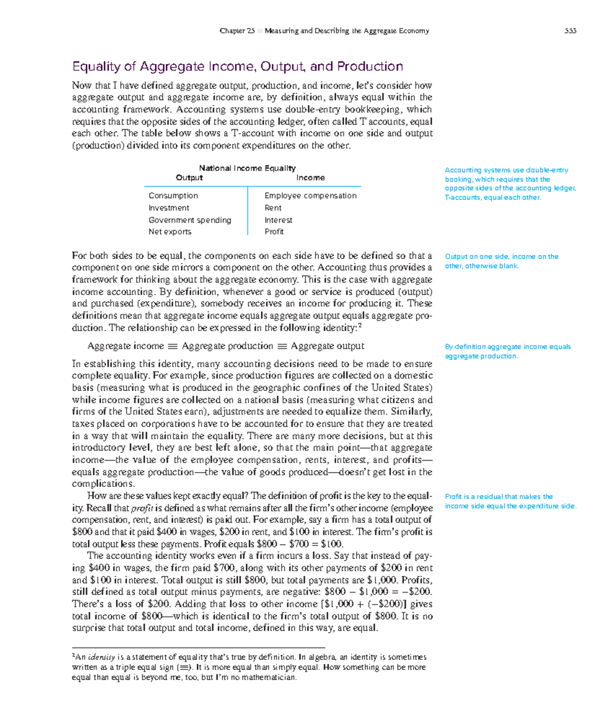 Economics-206 - n/a - Chapter 25 Measuring and Describing the Aggregate ...