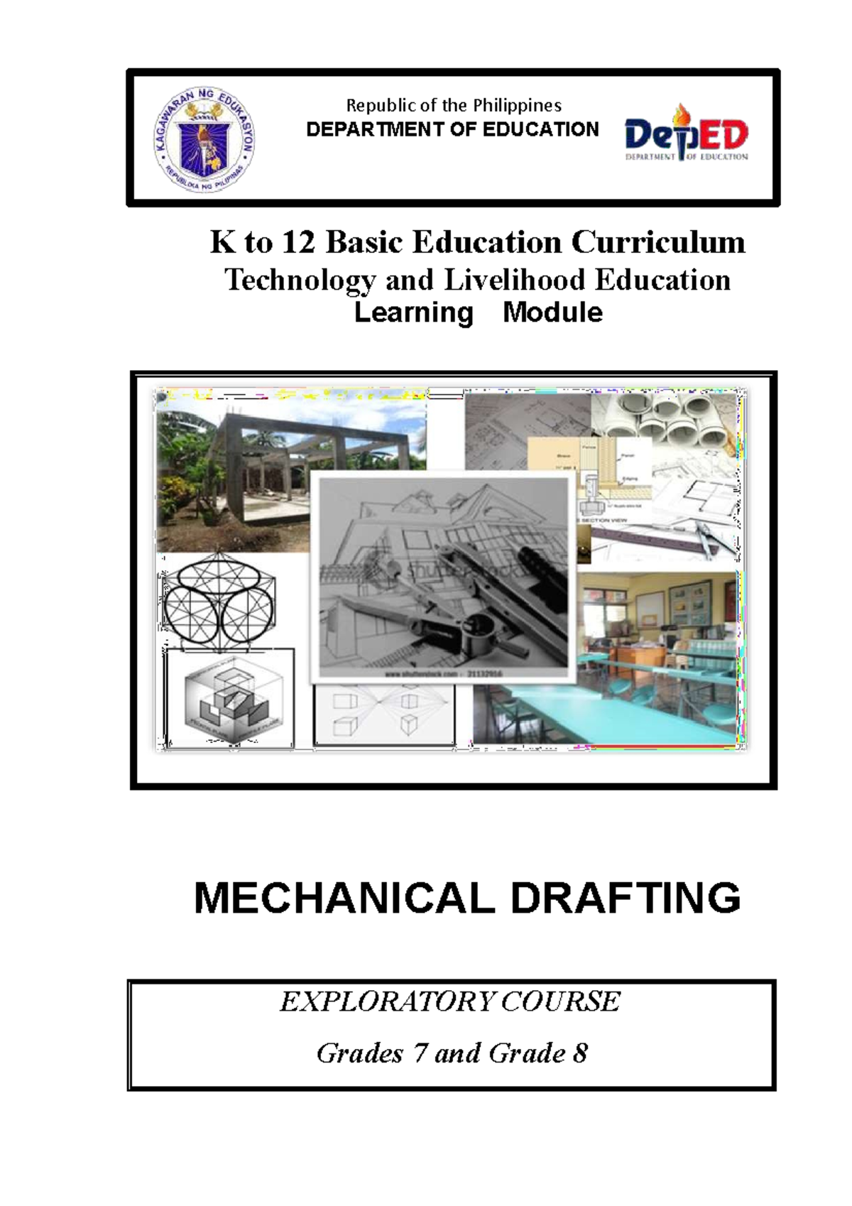 K TO 12 Mechanical Drafting Learning Module - EXPLORATORY COURSE Grades ...