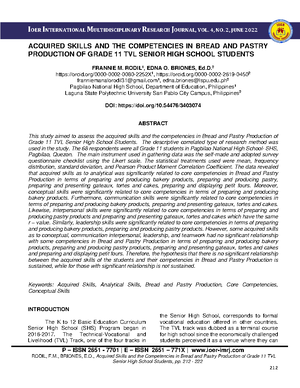 Entrep 12 Q2 M7 Forecasting- Revenues-AND- Costs with answer key ...